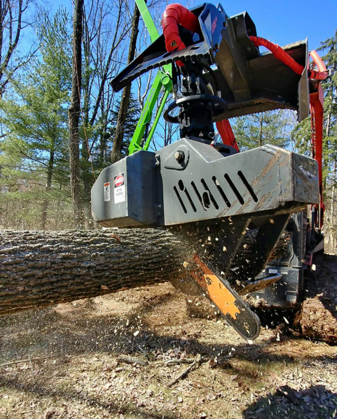Skid Steer Grapple Saw: Essential Attachment for Forestry Work