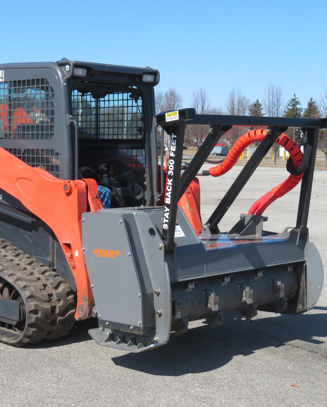 Mulcher: Efficient Land Clearing and Powerful Debris Management